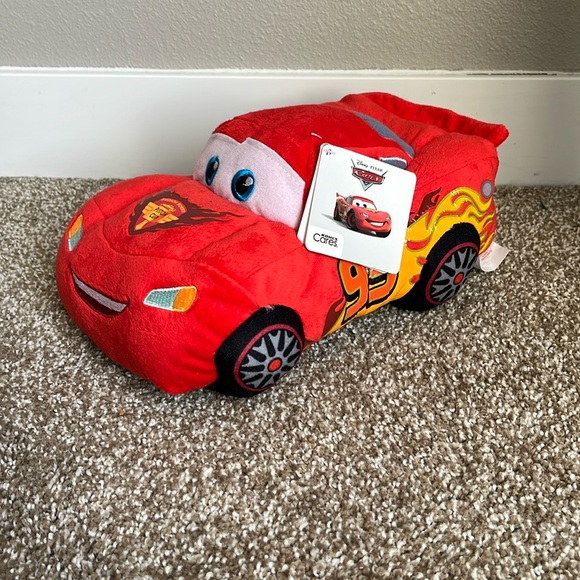 Disney | Toys | Cars Lightning Mcqueen Plush Toy | Poshmark